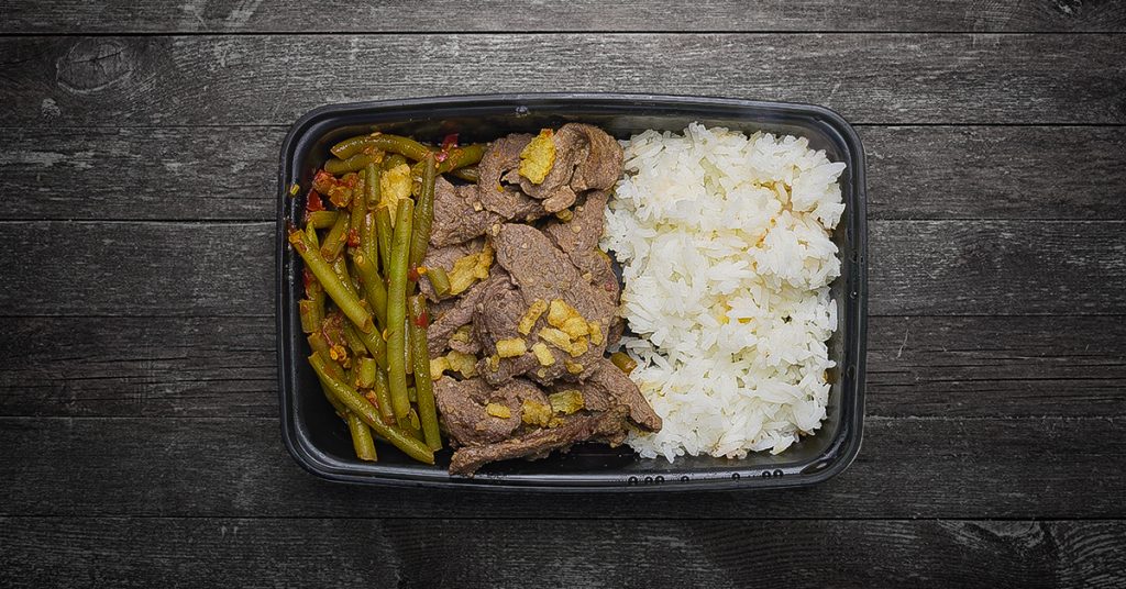 Beef Satay, Chili Green Beans, Jasmine Rice - Balanced Body Foods