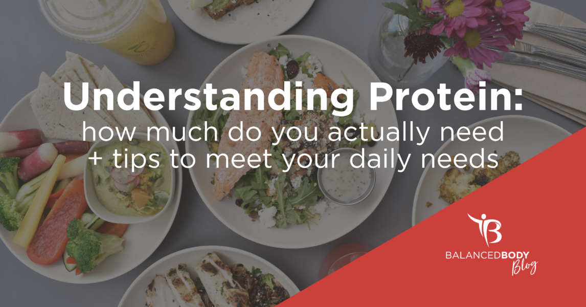 Understanding protein: - Balanced Body Foods